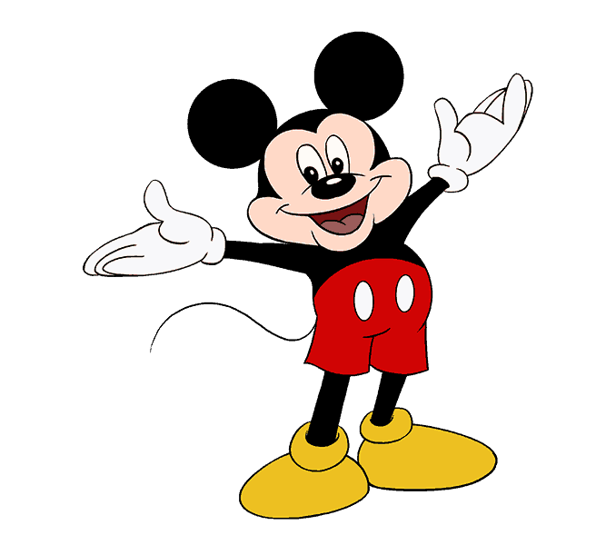 How To Draw Mickey Mouse Easy Drawing Guides
