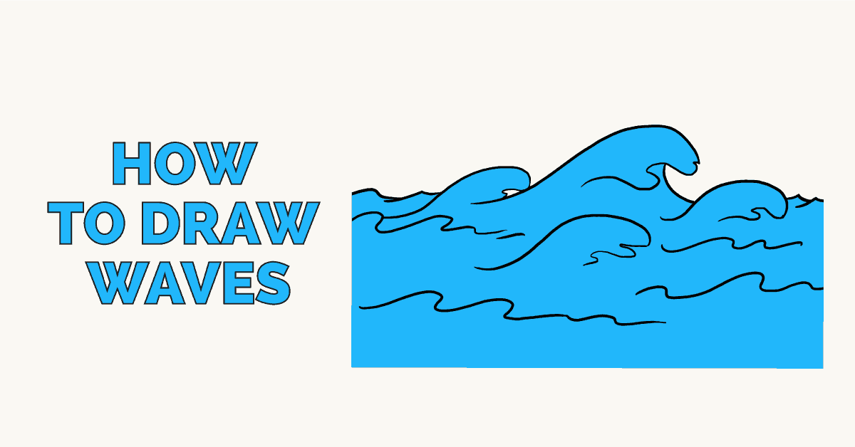How To Draw Waves Really Easy Drawing Tutorial