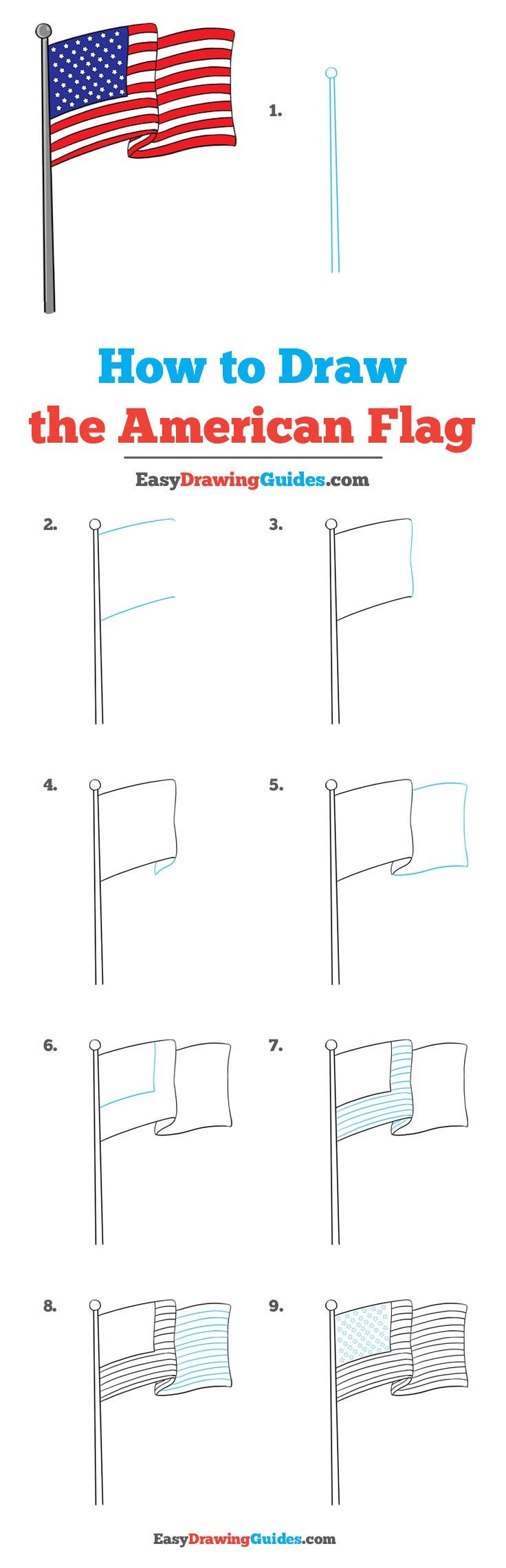How To Draw A Flag Step By Step Easy Drawing Guides D Vrogue co