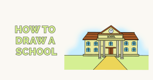 How to Draw a Library - Really Easy Drawing Tutorial