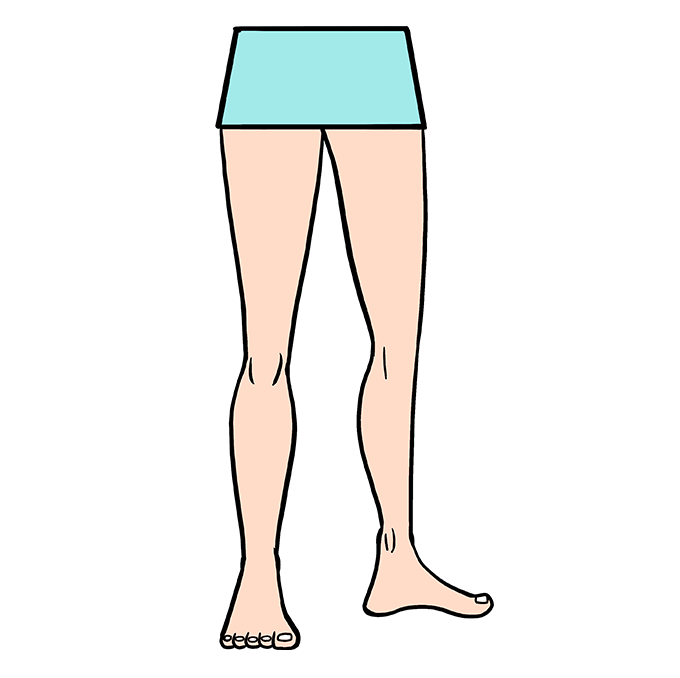 How To Draw Legs Really Easy Drawing Tutorial How To Draw Legs Really Easy Drawing Tutorial
