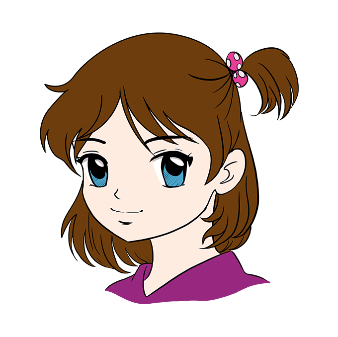 Draw Manga Girl Face Manga