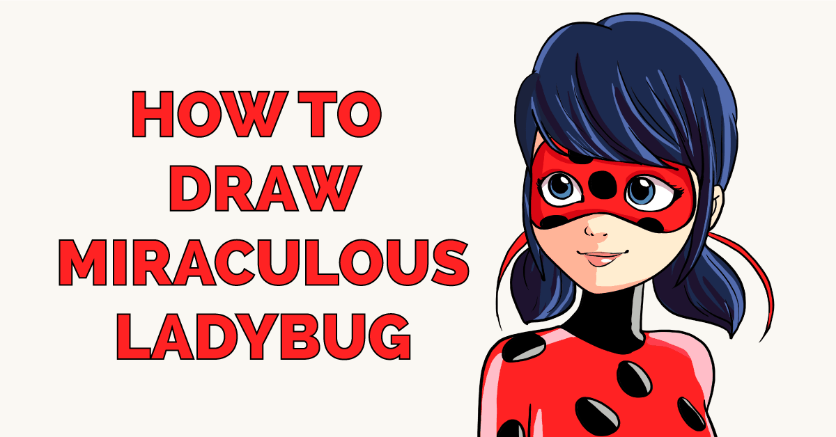 How To Draw Ladybug And Cat Noir Easy Pack Bluetive