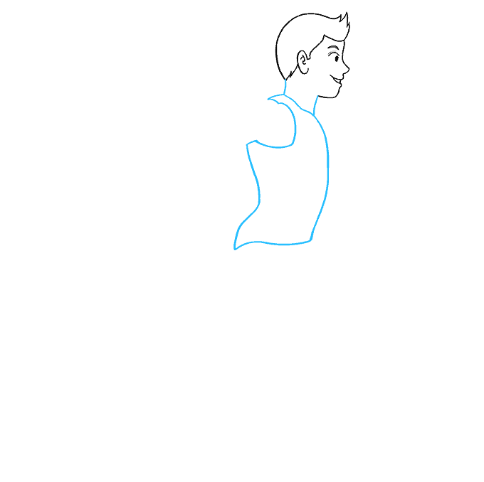 How To Draw A Person Running Really Easy Drawing Tutorial