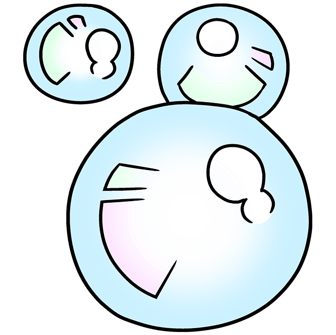 How To Draw Bubbles Really Easy Drawing Tutorial