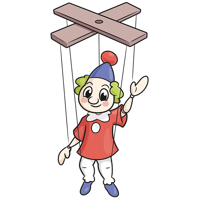 How To Draw A Marionette Puppet Really Easy Drawing Tutorial