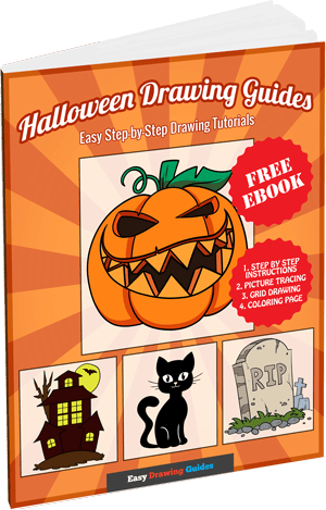 Halloween Drawing Guides - Easy Drawing Guides