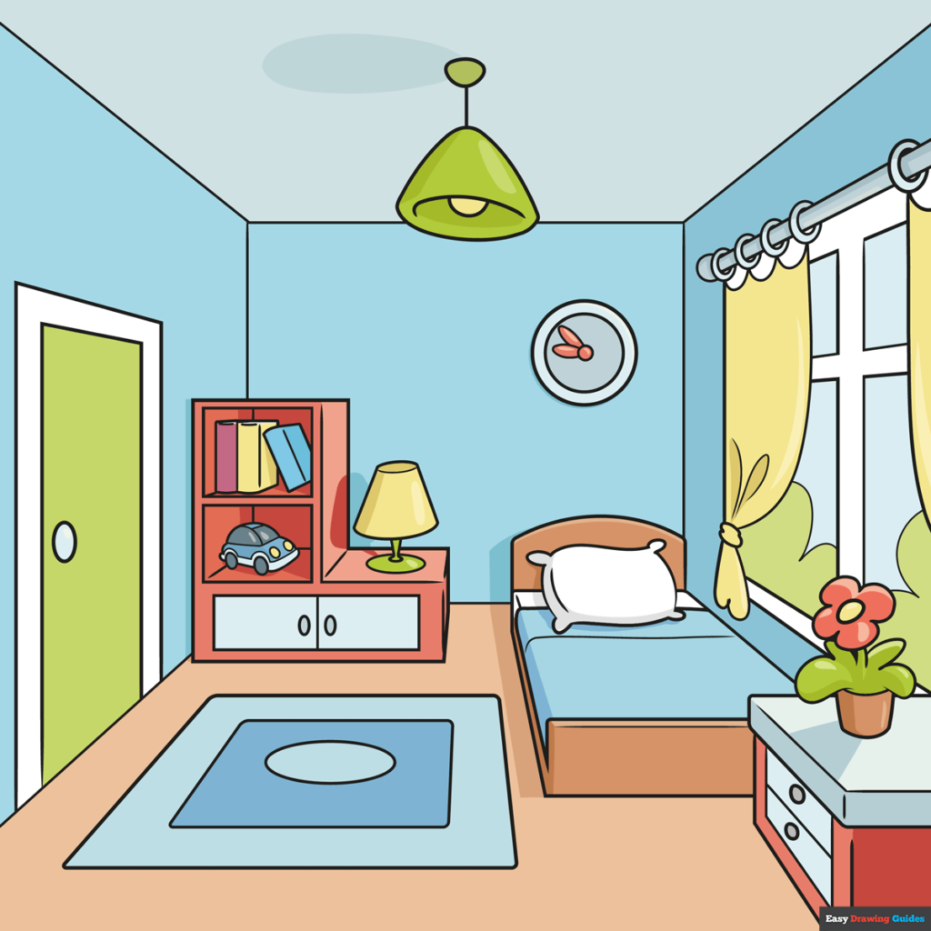 How To Draw A Living Room Baci Living Room