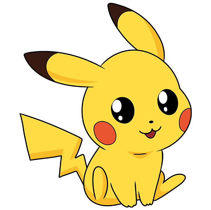 How To Draw A Cute Chibi Pikachu Pok mon Really Easy Drawing Tutorial