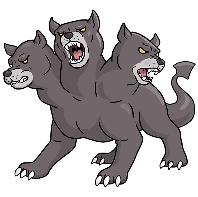 3 Headed Dog From Hercules Drawing Easy Nyberg Carceses 3 Headed Dog From Hercules Drawing Easy Nyberg Carceses