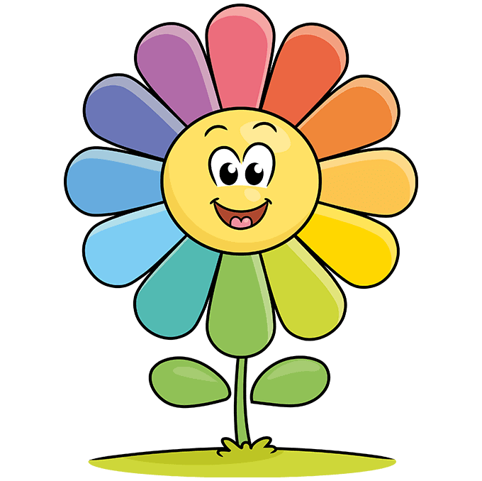 How To Draw A Cute Flower Easy Drawing Tutorial For Kids Eduaspirant