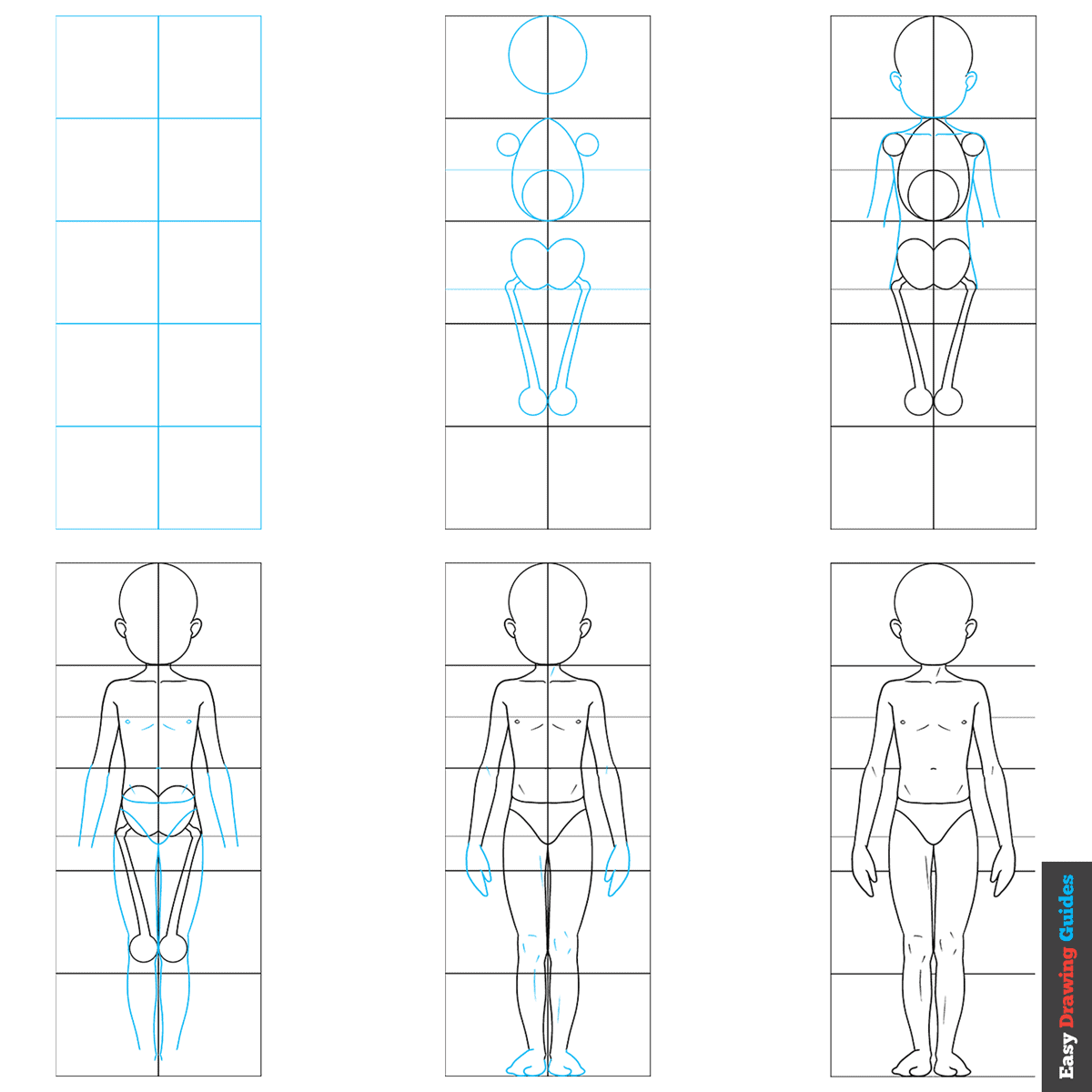 Boy Body Drawing