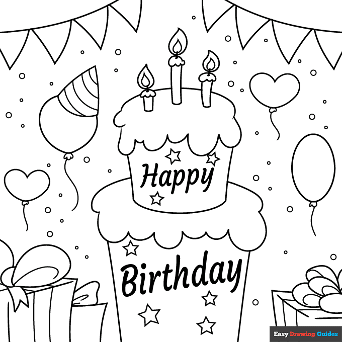 Birthday Drawing Photos