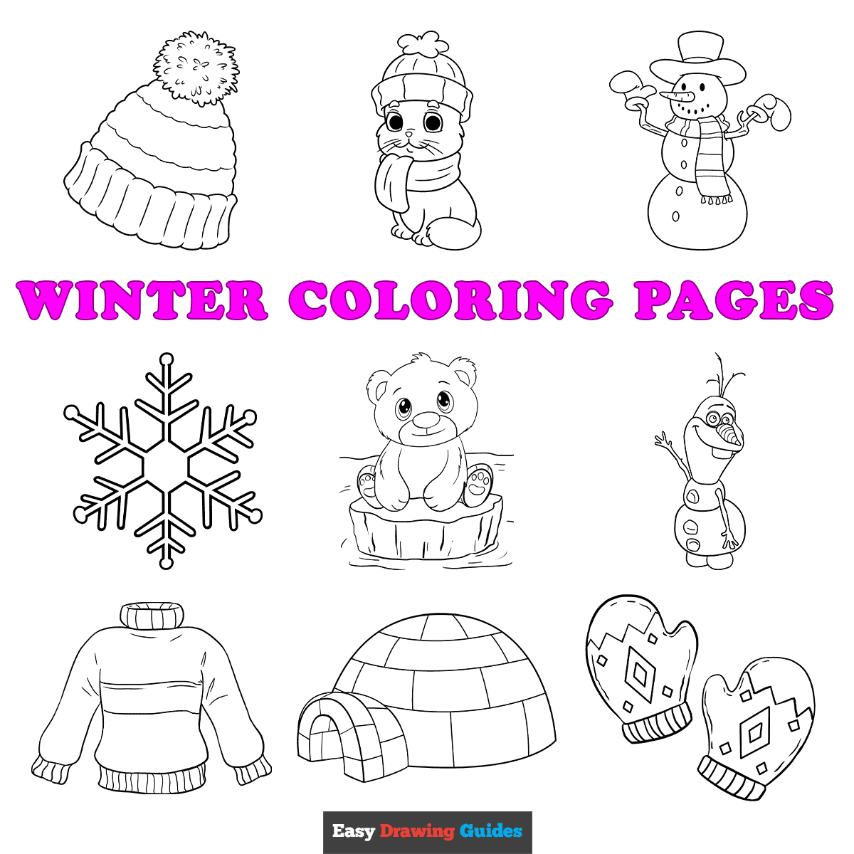 Free Printable Winter Coloring Pages For Kids Free Printable Winter Coloring Pages For Kids