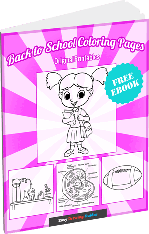 Back to School Coloring Pages - Easy Drawing Guides
