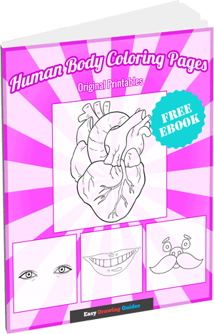 Human Body Coloring Pages - Easy Drawing Guides
