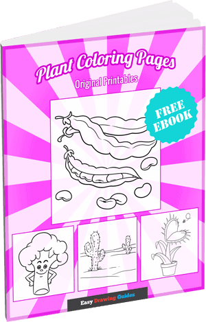 Plant Coloring Pages - Easy Drawing Guides
