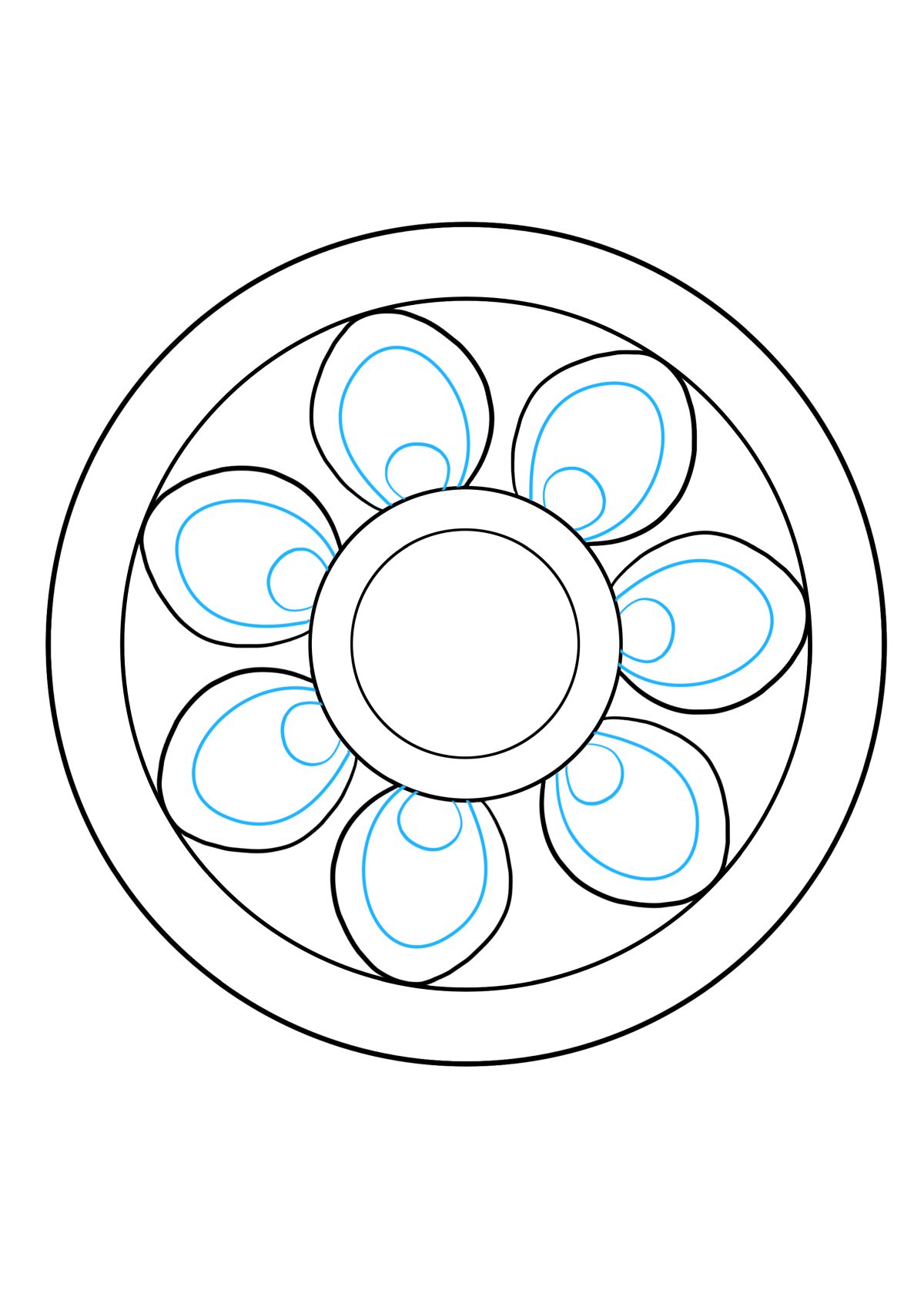 How To Draw A Beginner Mandala Really Easy Drawing Tutorial