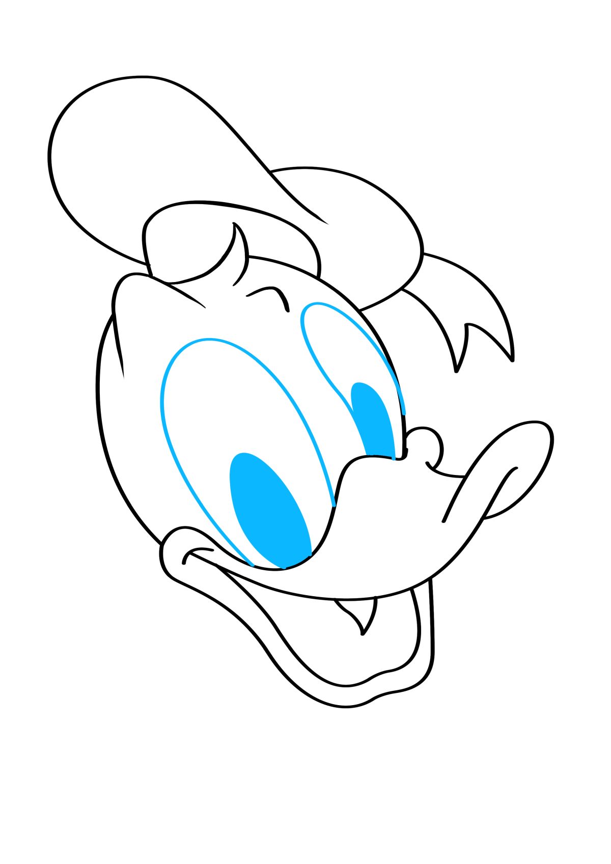How To Draw Donald Duck Easy Step By Step