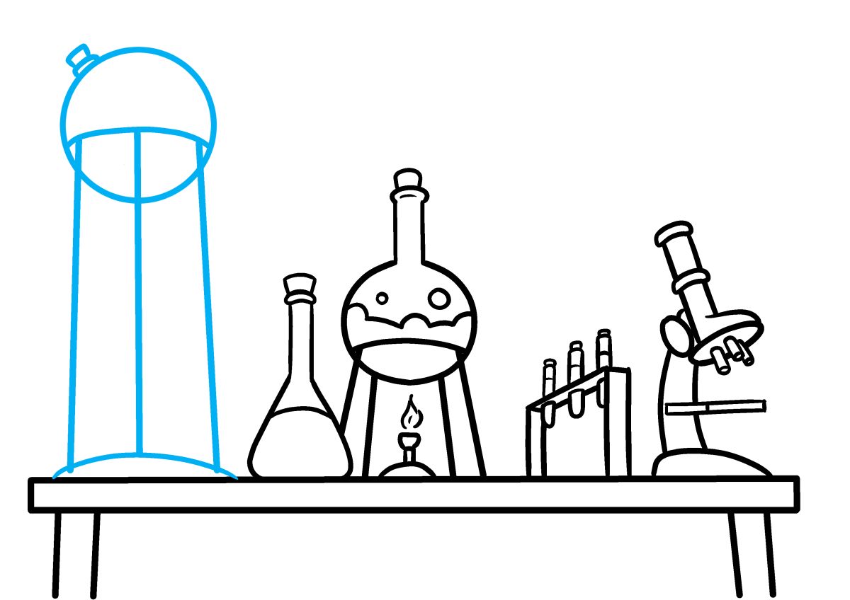Laboratory Building Drawing
