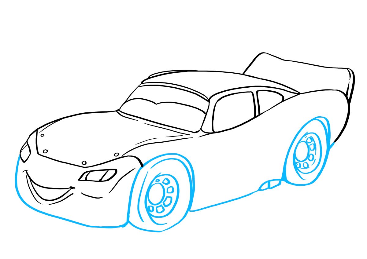 How To Draw Mater From Cars Easy