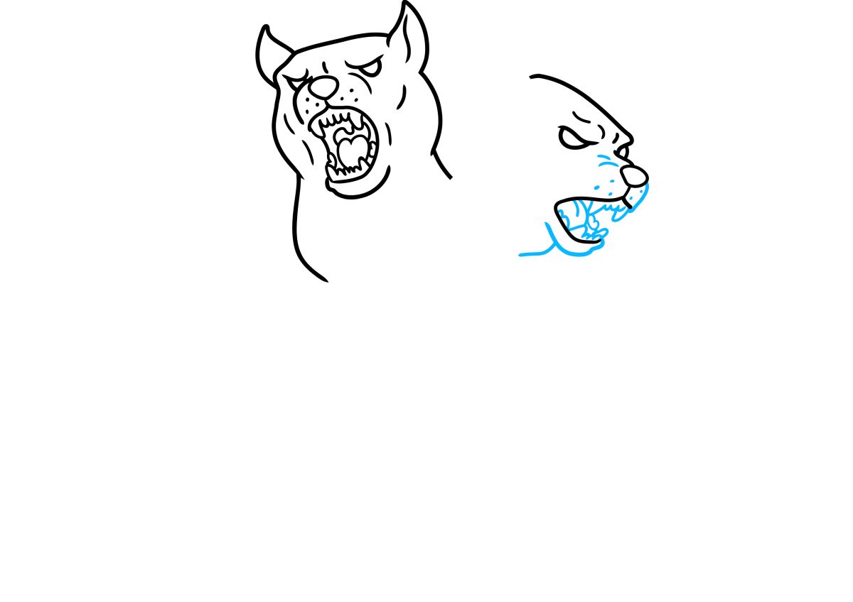Cerberus Easy Drawing Step By Step