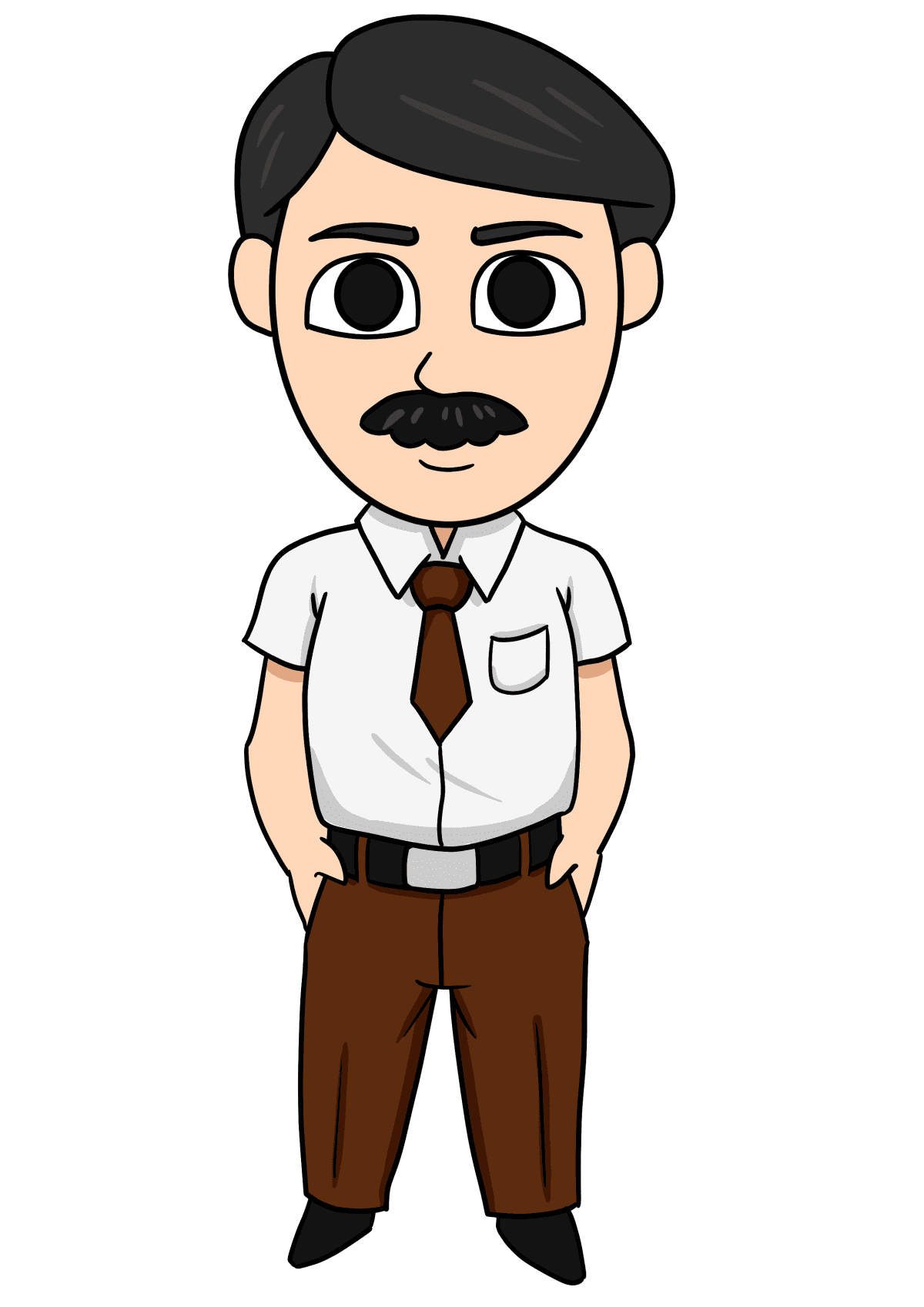 Dad Cartoon Face