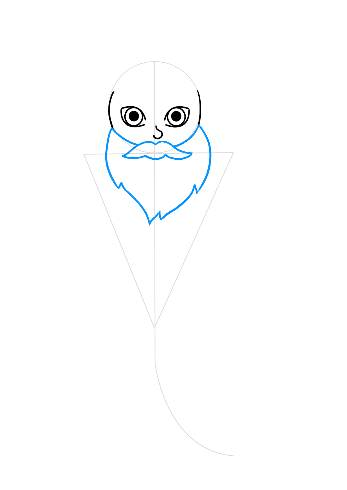 How To Draw Poseidons Face How To Draw Poseidon Really Easy Drawing