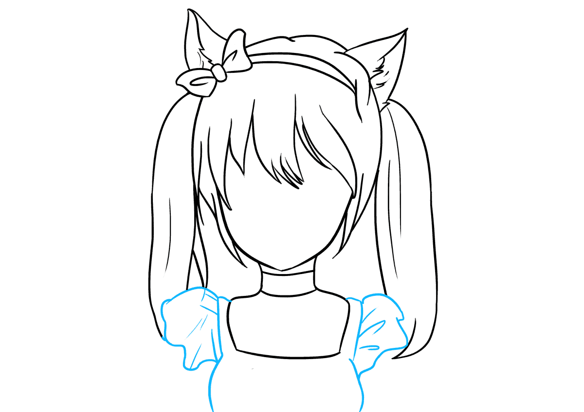 Anime Cat Girl Drawing Tutorials My First Step By Step Tutorial, I
