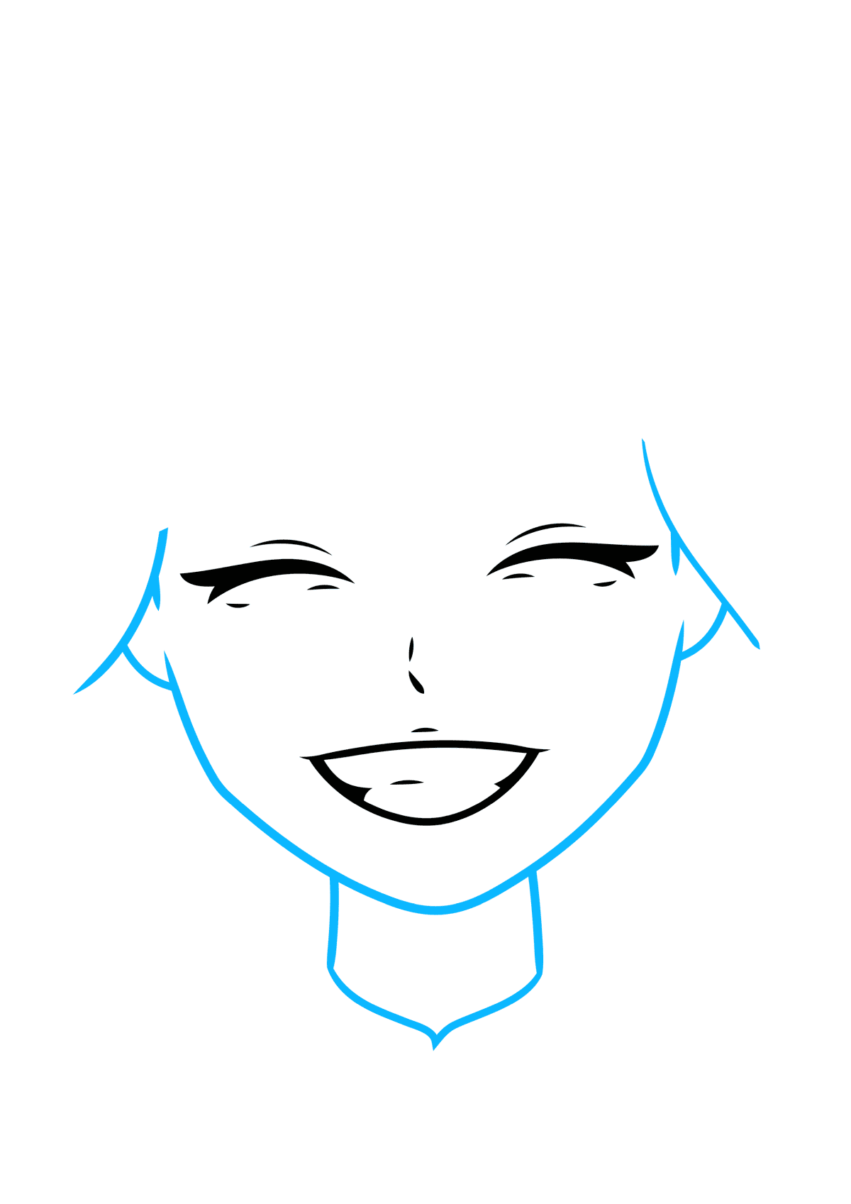 How To Draw Anime Smiles Natsu Smile(colored) By Manuel Sama On