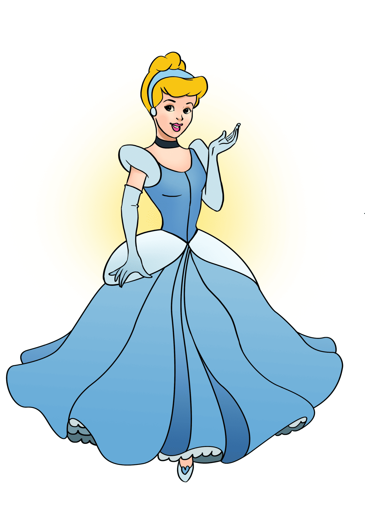 How To Draw Cinderella Step By Step Princess Drawings