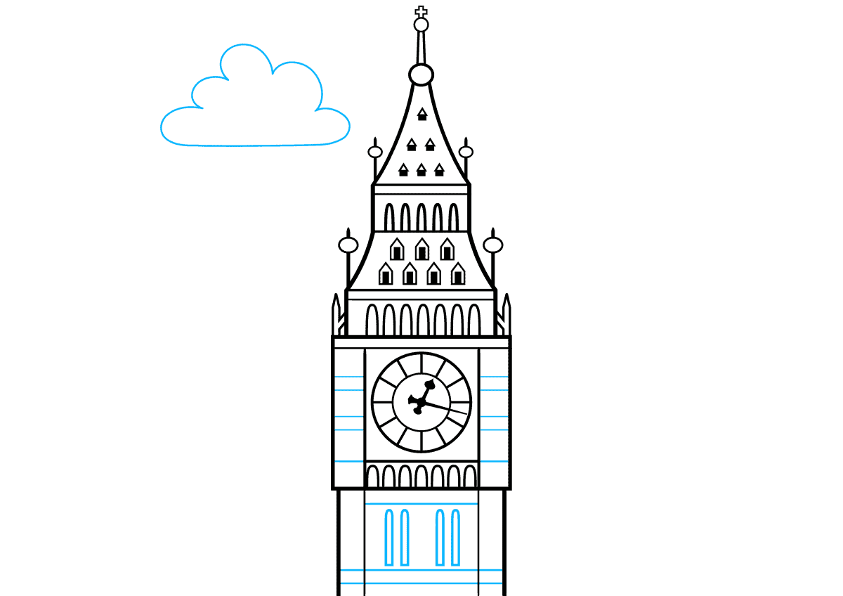 Easy Drawing Of Big Ben