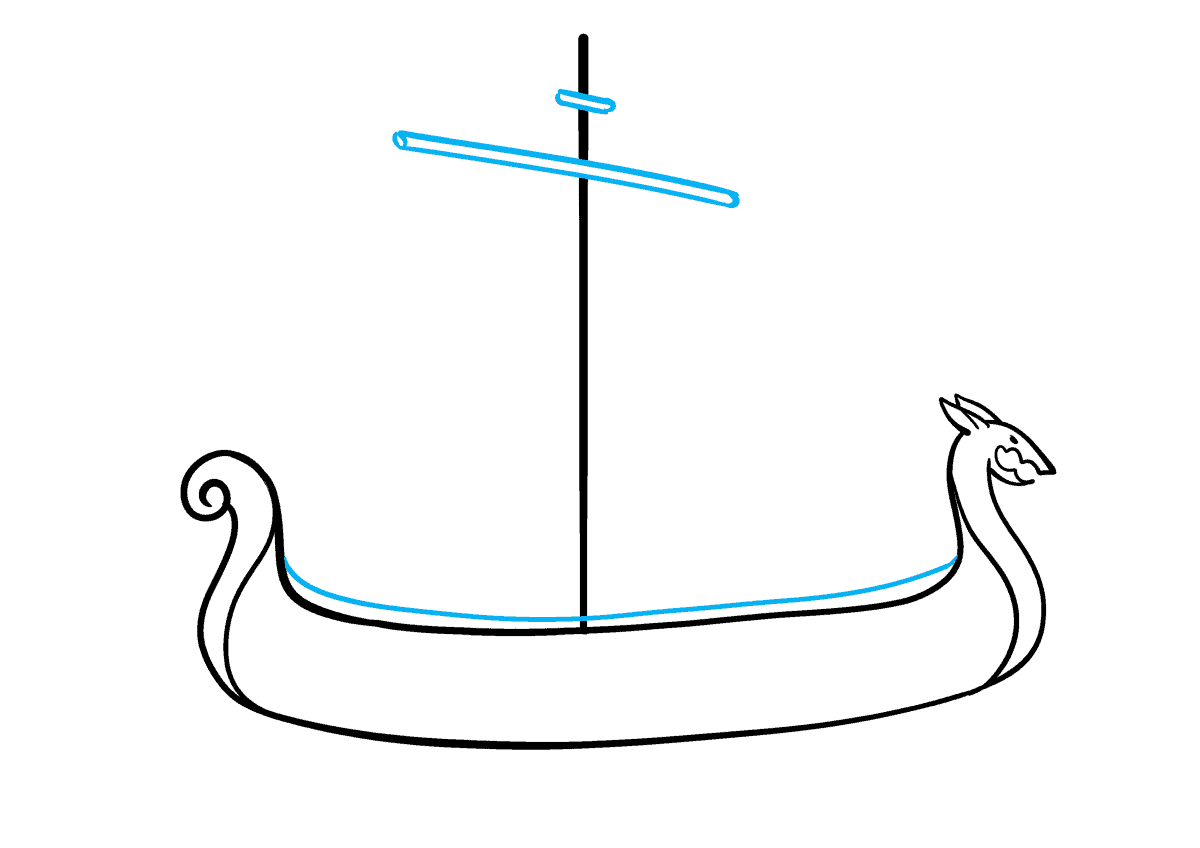 How To Draw A Viking Ship