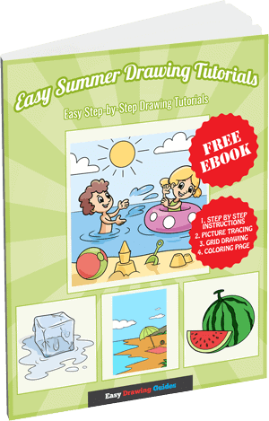 Easy Summer Drawing Tutorials - Easy Drawing Guides