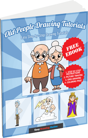 Old People Drawing Tutorials - Easy Drawing Guides