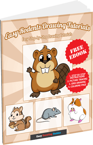 Easy Rodents Drawing Tutorials - Easy Drawing Guides
