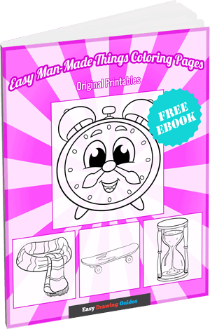 Free Man-Made Things Coloring Pages for Kids - Easy Drawing Guides