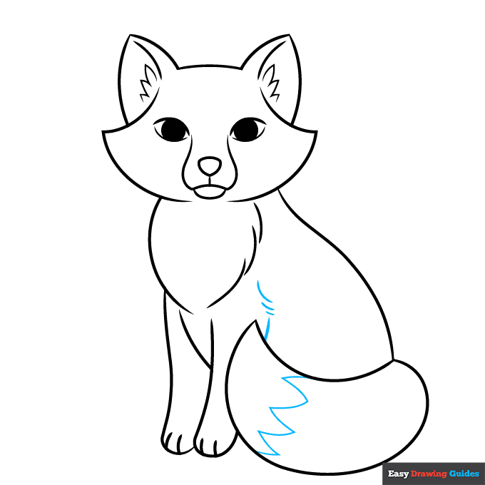 Fox Drawing Simple How To Draw A Cute Baby Fox Step By Step Easy Fox Drawing Simple How To Draw A Cute Baby Fox Step By Step Easy