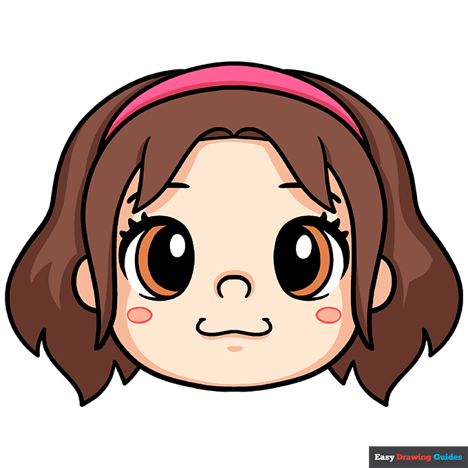 How to Draw a Cute Face - Really Easy Drawing Tutorial